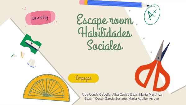 ESCAPE ROOM EDUCACIÓN | Genially