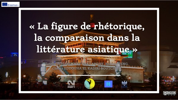 « La figure de rhétorique, la comparaison dans la littérature asiatiqu ...