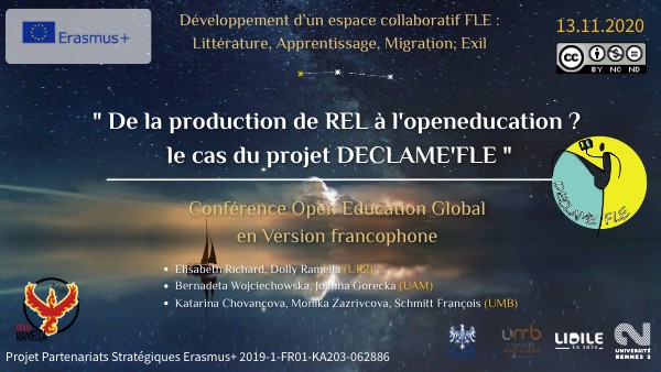 Open Education DECLAME'FLE