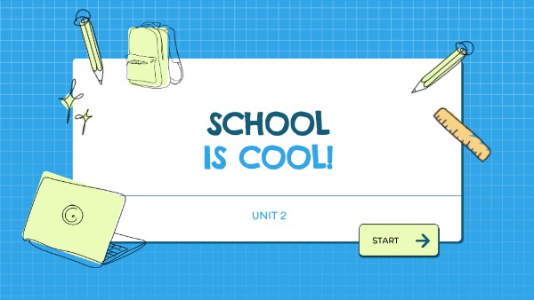 SCHOOL IS COOL (6e) | Genially