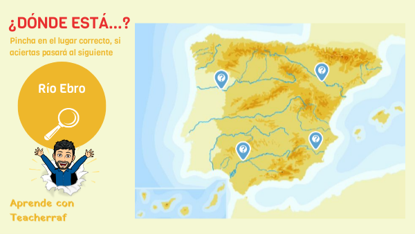 Genially Mapa Físico Ríos