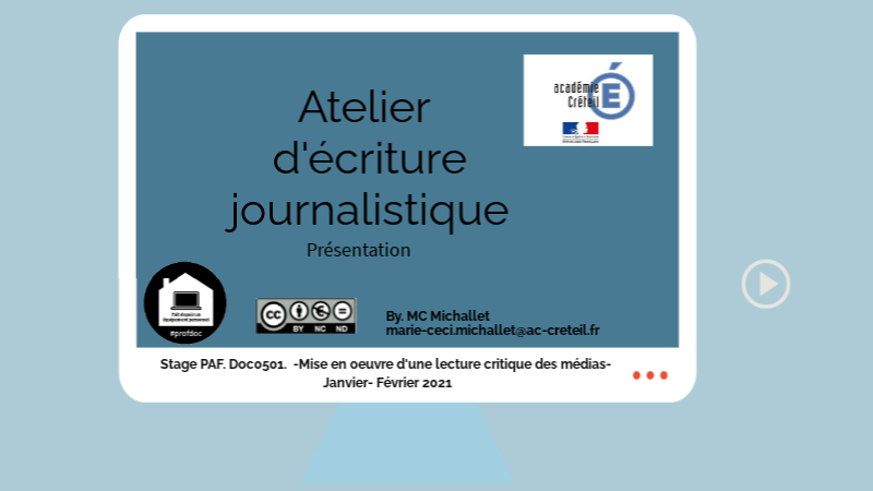 DOC0501- écriture journalistique