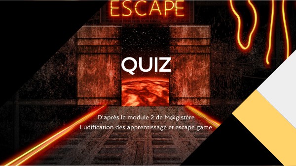 Quiz - Module 2 parcours M@gistère