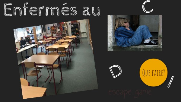 ESCAPE GAME CDI 1 Collège | Genially