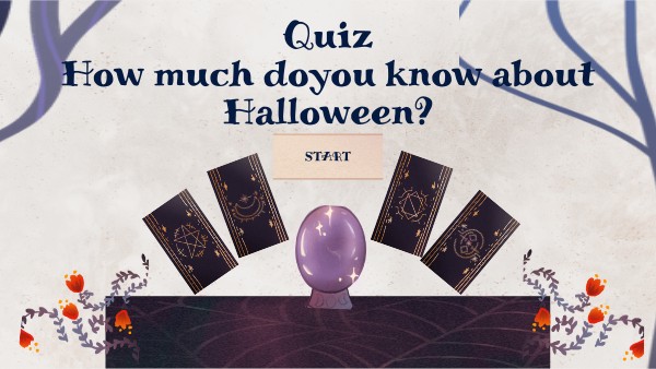 Halloween questions | Genially