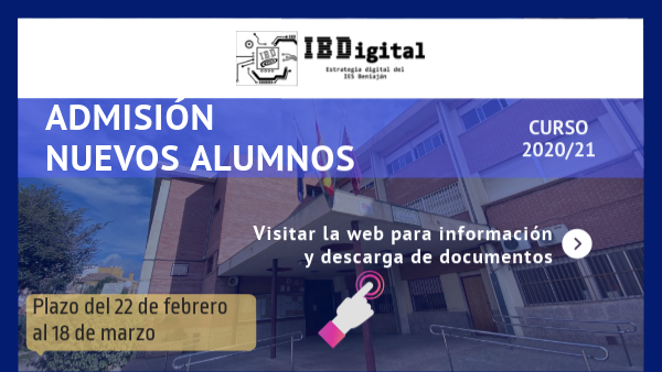 Banner admision nuevos alumnos | Genially