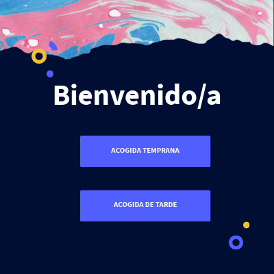 FORMULARIO ACOGIDA TEMPRANA O DE TARDE | Genially