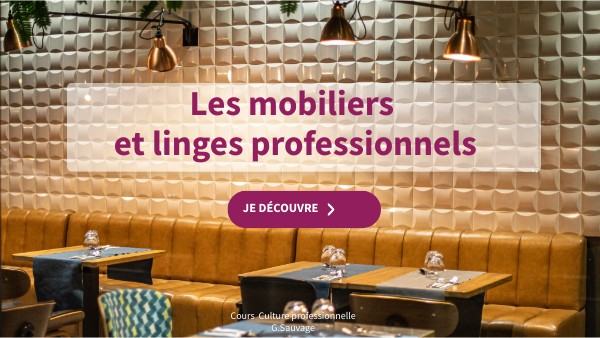 HCR - Mobiliers et linges | Genially