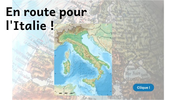 Découvrir l'Italie