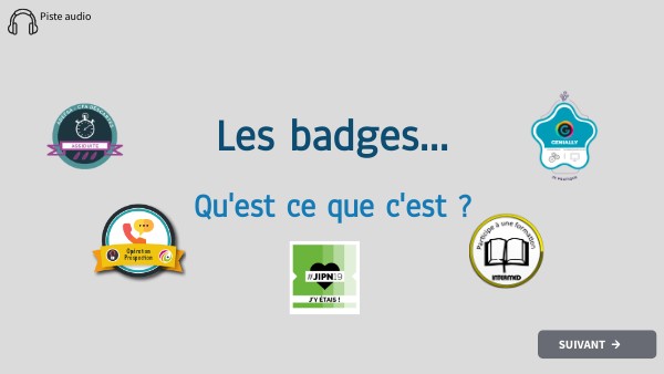Badges : présentation