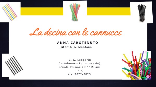 la decina con le cannucce | Genially
