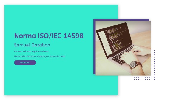 ISO/IEC 14598 | Genially