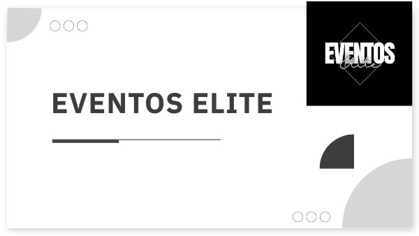 EVENTOS ELITE | Genially