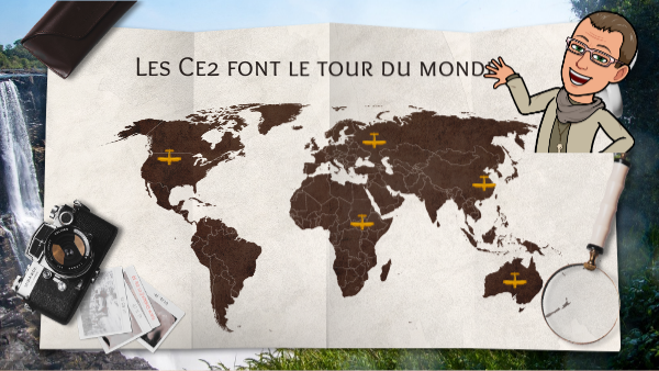 projet tour du monde | Genially