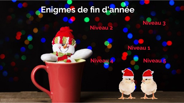 Calendriers fin d'année | Genially