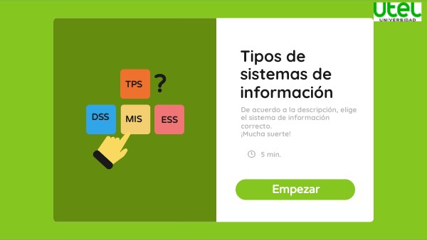 TIPOS DE SISTEMAS_ACTIVIDAD_SEM 3 SIE | Genially