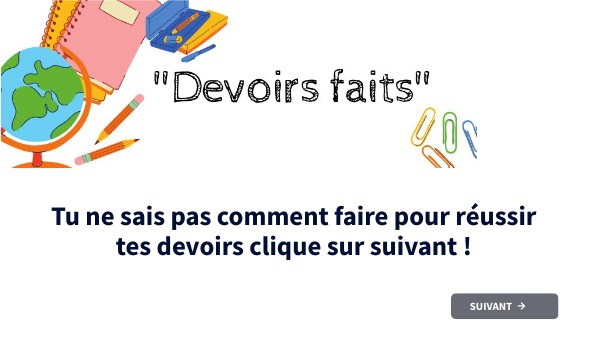 Devoirs Faits 6eme méthodes 1.0