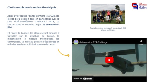 Projet section aéro