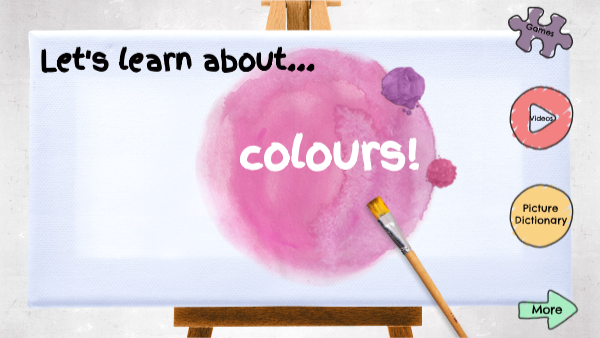 Colours SCAFFOLDING | Genially