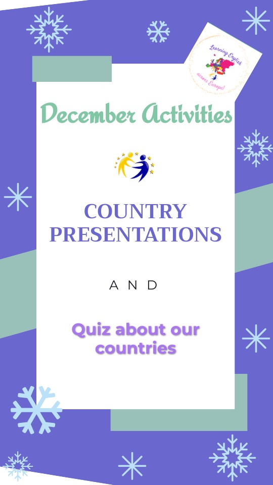 eTwinning Project: December Activities