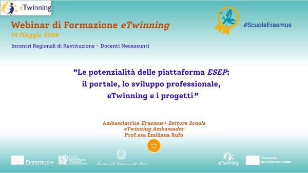 ESEP - eTwinning: Presentazione per Evento Neoassunti | Genially