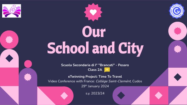 Pesaro City and Brancati School - eTwinning Project | Genially