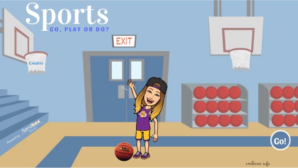 Sports: go, play or do | Genially