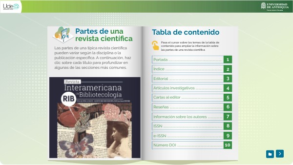 PerfilE_M1_MF1_Interactivo_Partes de una revista científica_VF | Genially