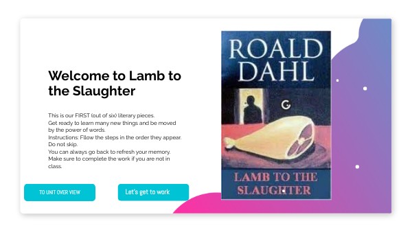Lamb to the Slaughter BREAKOUT