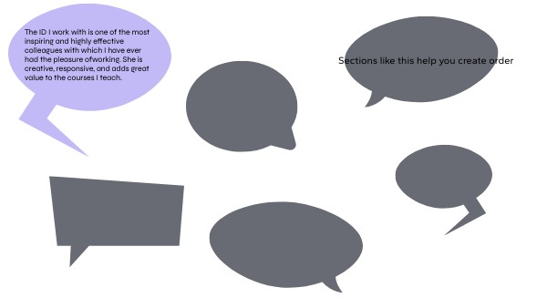 speech bubbles | Genially