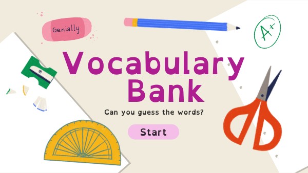 6th Grade. U5 - Vocabulary | Genially