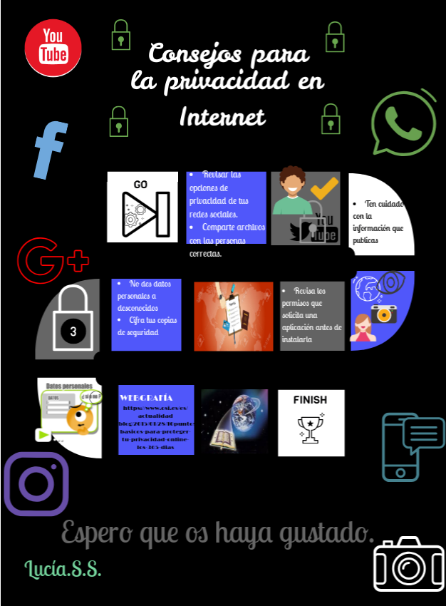 Consejos privacidad online