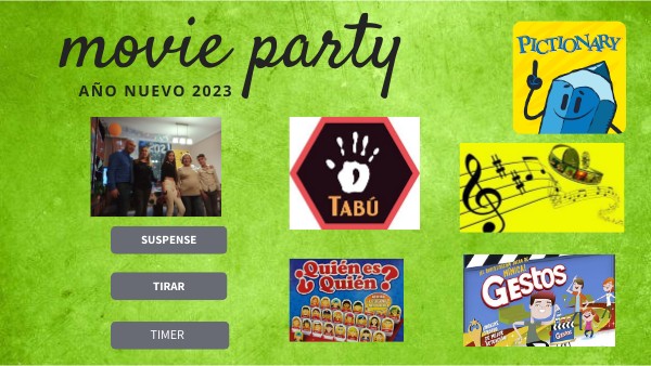 movie party | Genially
