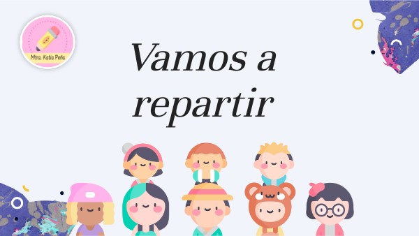 Vamos a repartir | Genially