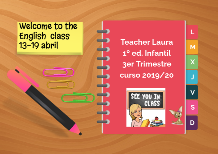 1-English Class by Teacher Laura | Genially