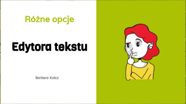 Edytor tekstu kl. VII - l.2 | Genially