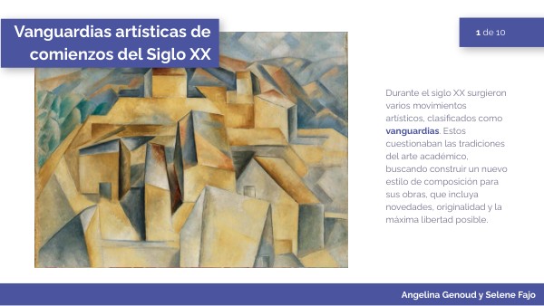 Vanguardias artísticas (Siglo XX) | Genially
