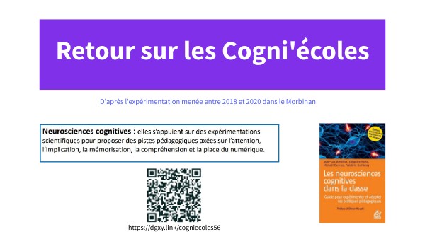 Cogni'écoles | Genially