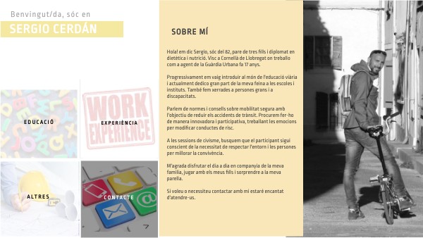 Currículum Sergio Cerdán | Genially