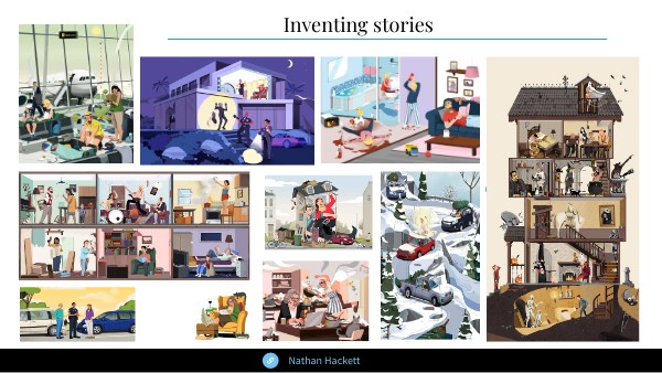 Inventing stories
