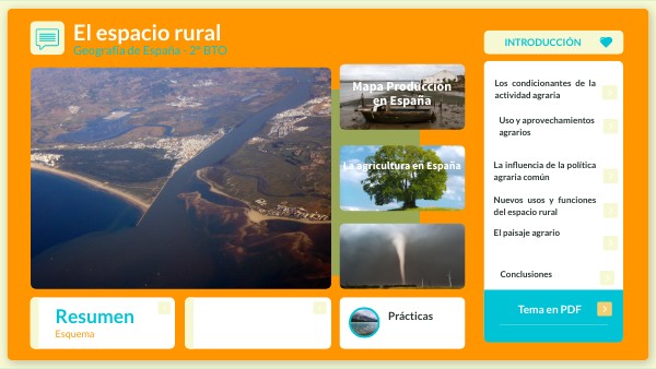 El espacio rural - Tema 8
