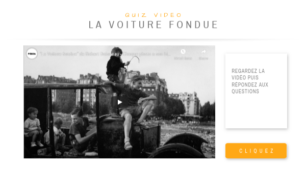 QUIZZ DOISNEAU | Genially