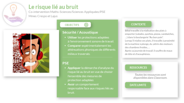 TCEVS - Risque lié au bruit | Genially