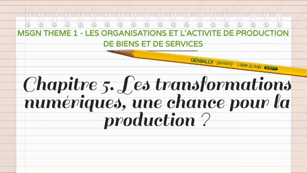 MSGN Chapitre 5. Les transformations numériques... | Genially