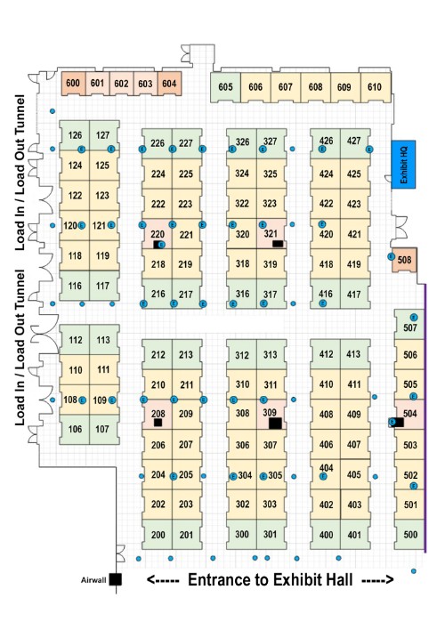 CW23 Working Exhibitor Map