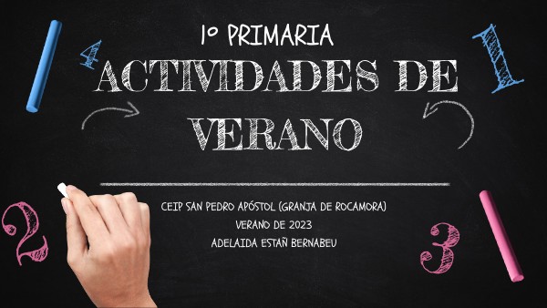 ACTIVIDADES DE VERANO 22-23 | Genially