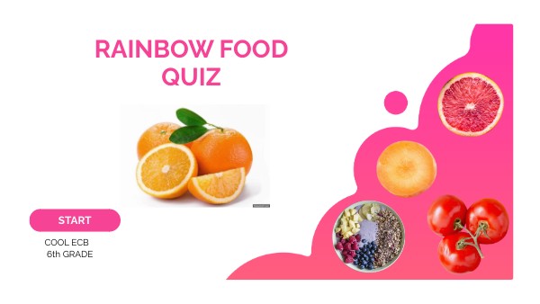 RAINBOW FOOD | Genially
