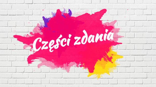 Części zdania | Genially