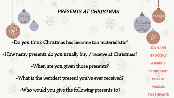 Questions Christmas | Genially