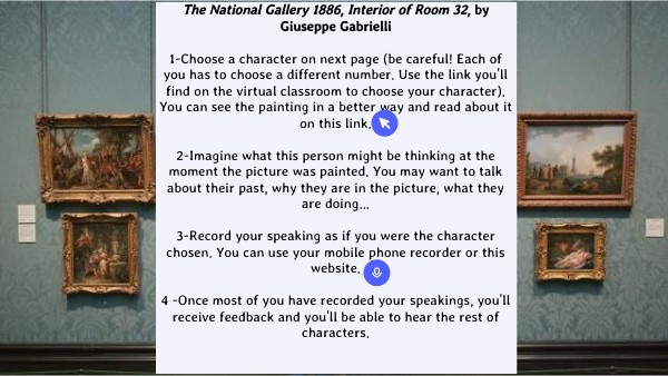 The National Gallery, interior of room 32 | Genially